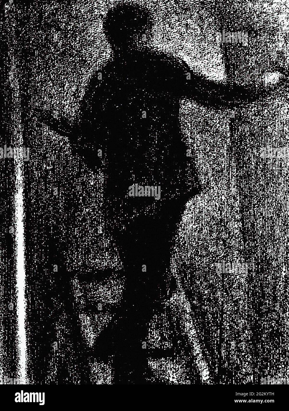 Georges Seurat - Artist Work 1884 Stock Photo - Alamy