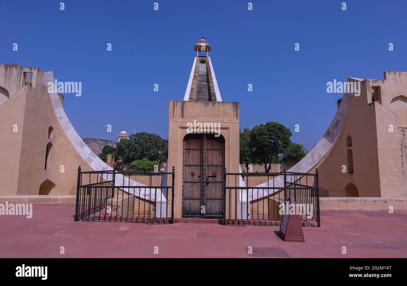 The Vrihant Samrat Yantra is a sundial that can give the time to an ...