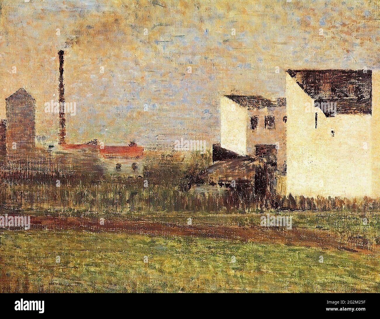 Seurat 1882 painting hi-res stock photography and images - Alamy