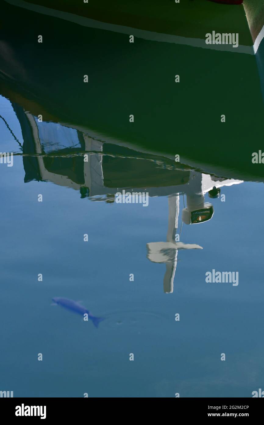 Brixham, UK. 12th June, 2021. UK Weather, on a very hot day at Brixham ...