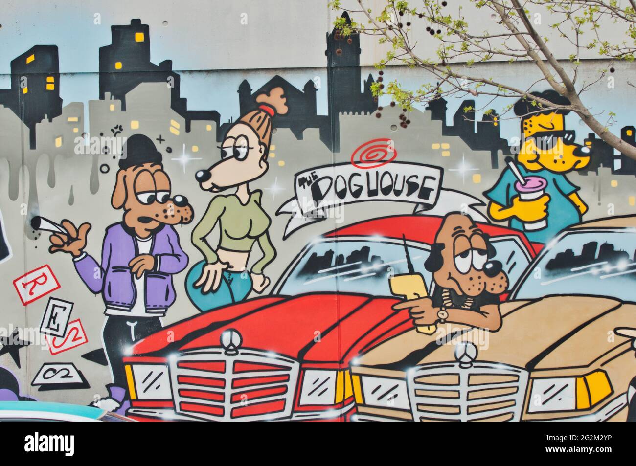 Graffiti de la ville hi-res stock photography and images - Alamy