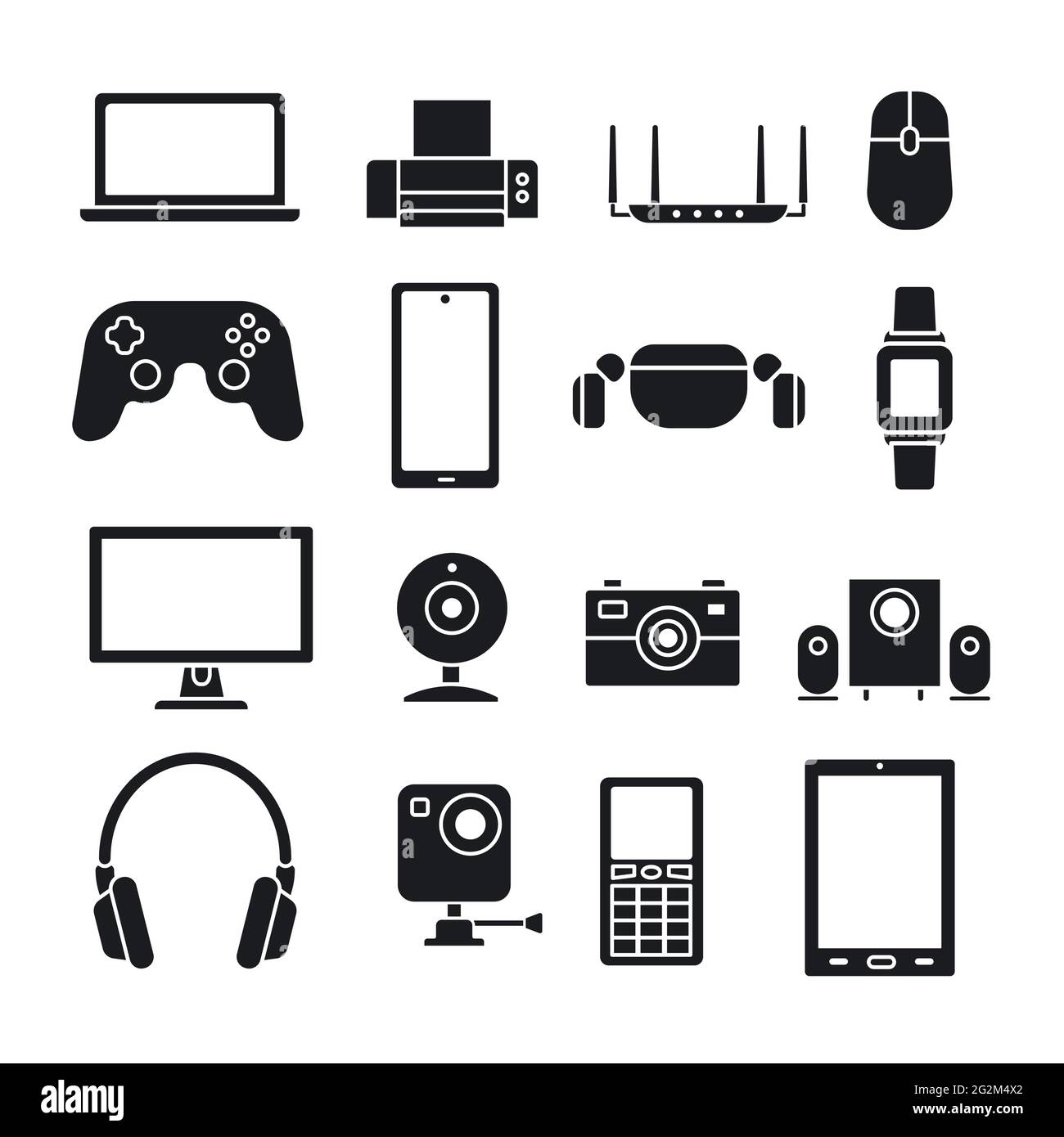 Electronic gadgets electronics technology gadgets Stock Vector Images ...
