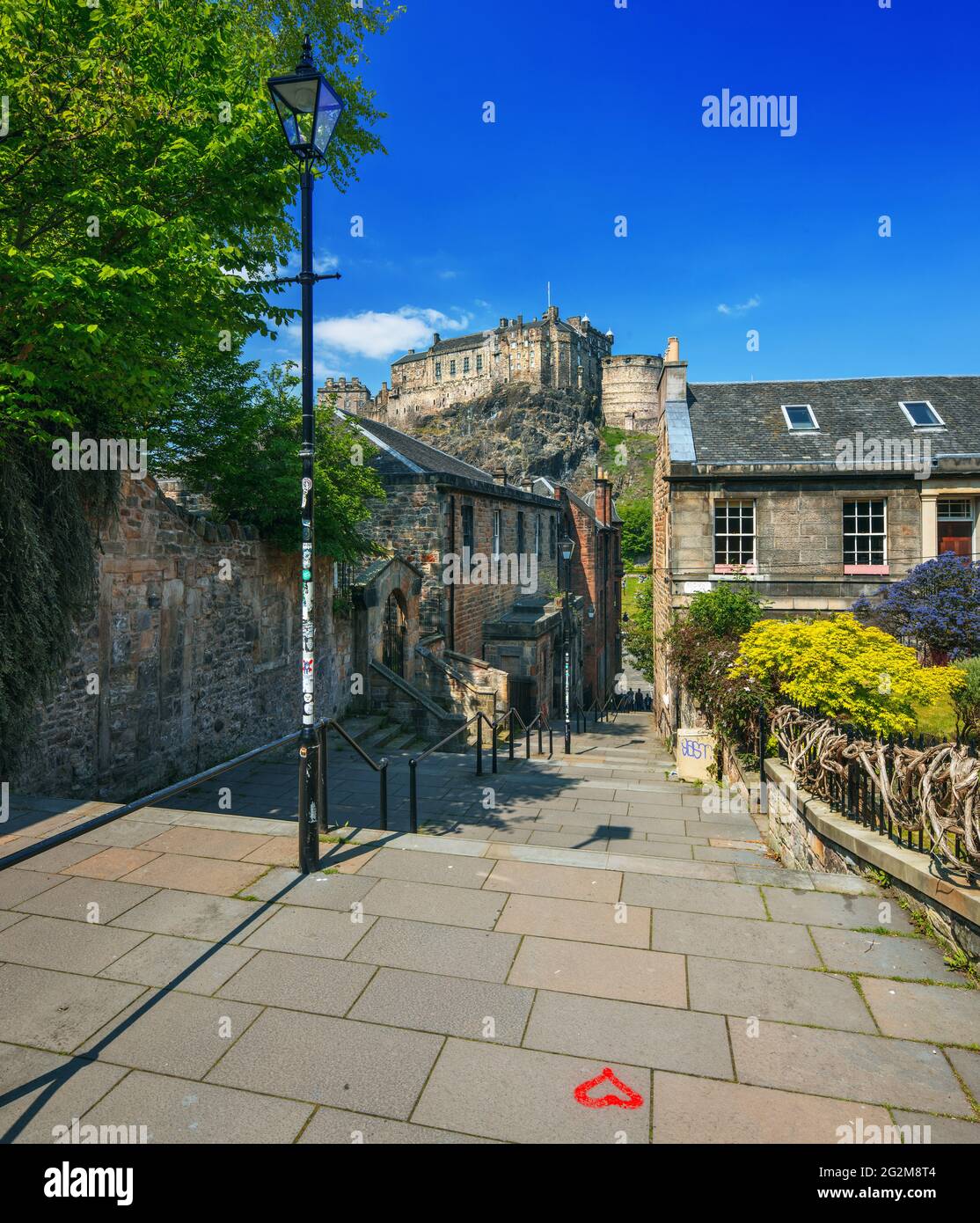 Edinburgh new town aerial hi-res stock photography and images - Alamy