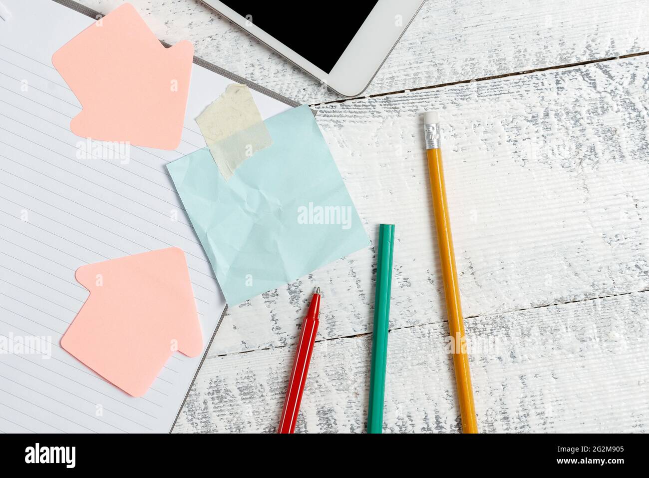 Composing Letter Idea, Listing Text Documents, Drafting Handwritten ...