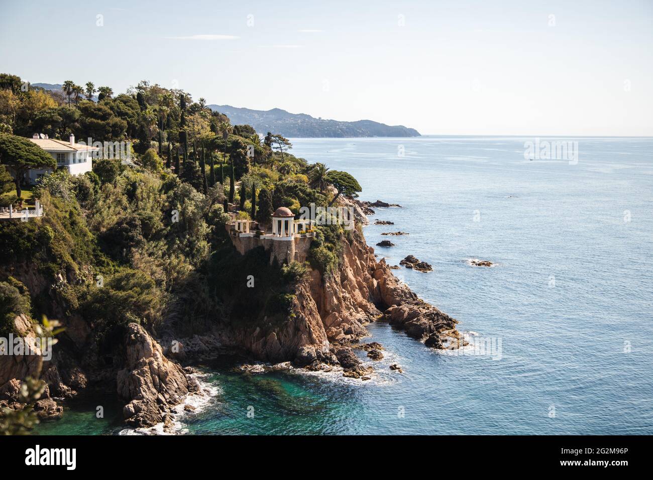 Vistas del Jardín Botánico Marimurtra Stock Photo - Alamy