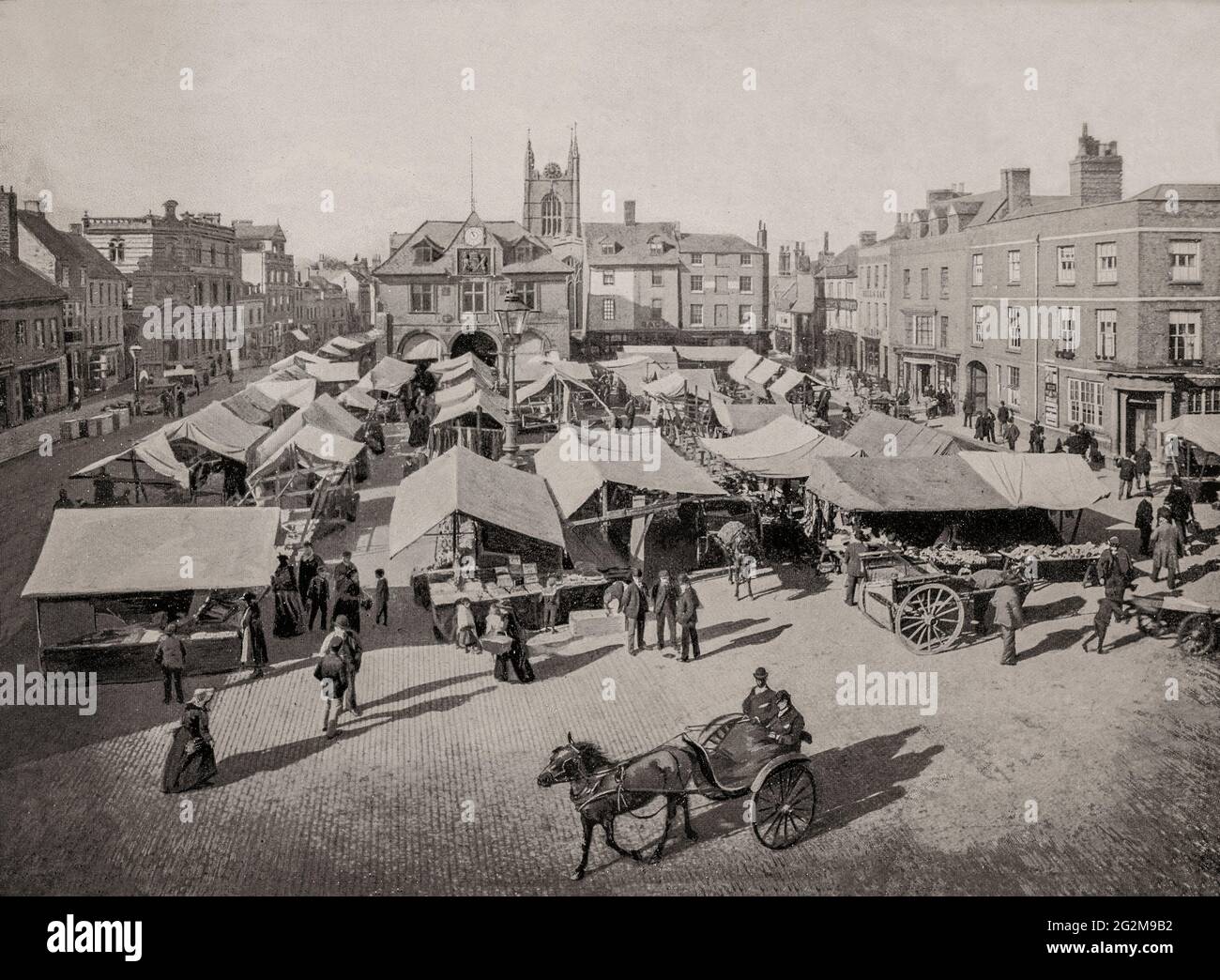 Peterborough market square hi-res stock photography and images - Alamy