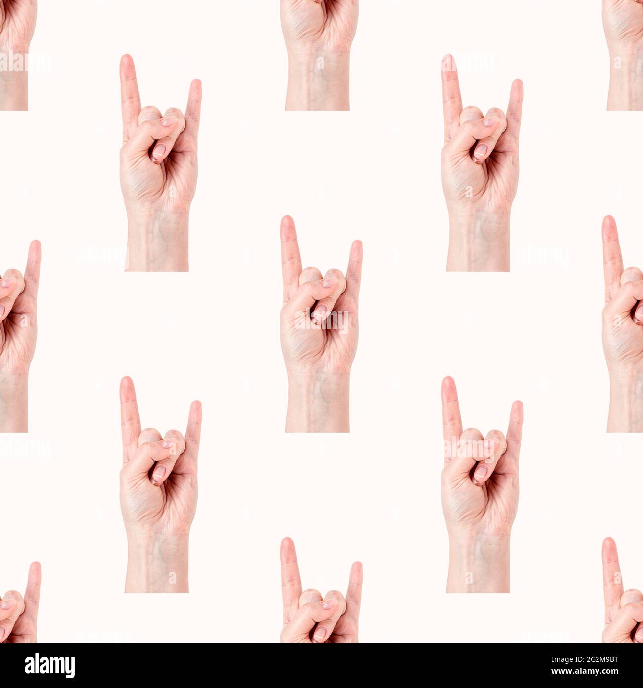Sign language devil horns hi-res stock photography and images - Alamy