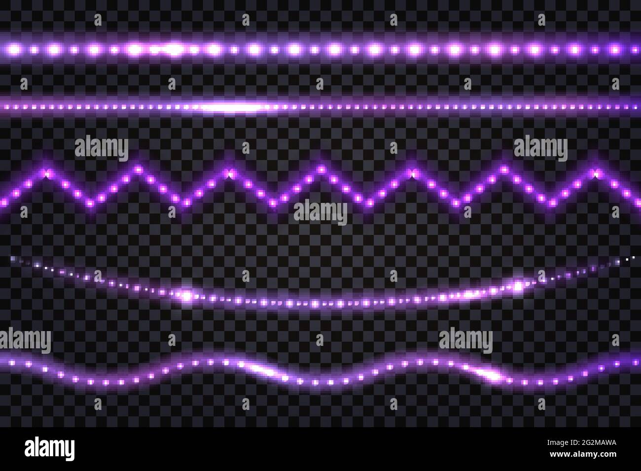 Fluorescent strips Stock Vector Images - Alamy