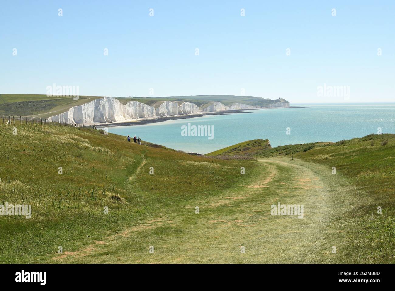 Seven sisters chalk cliffs hi-res stock photography and images - Alamy