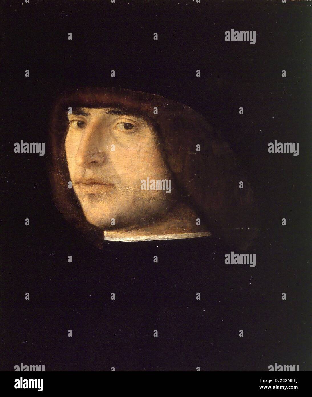 Giovanni bellini portrait young man hi-res stock photography and images ...