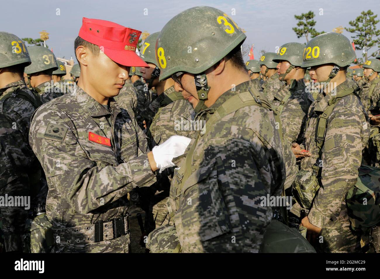 June 11, 2021-Pohang, South Korea-In this photos taken date is April 12 ...