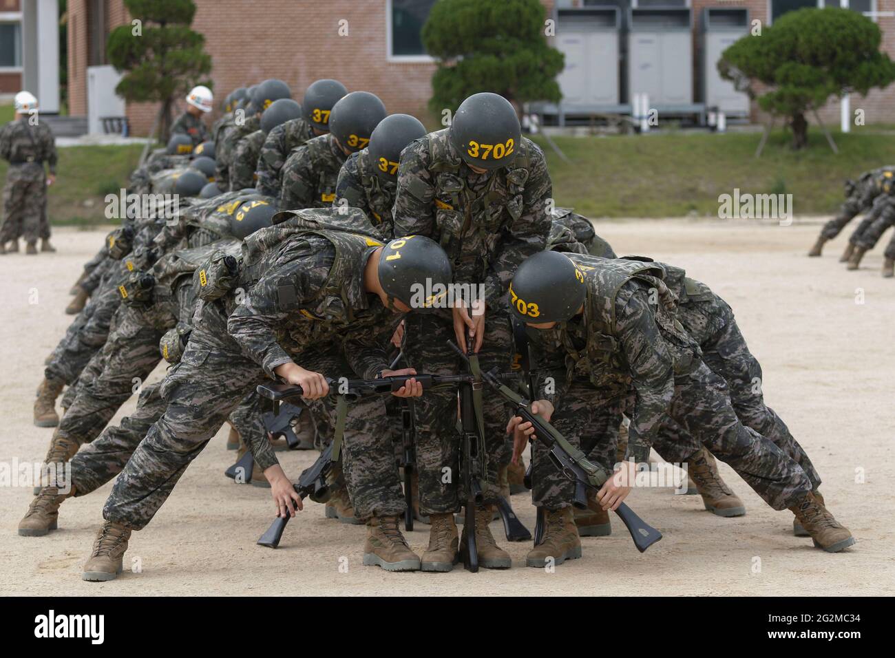 June 11, 2021-Pohang, South Korea-In this photos taken date is April 12 ...