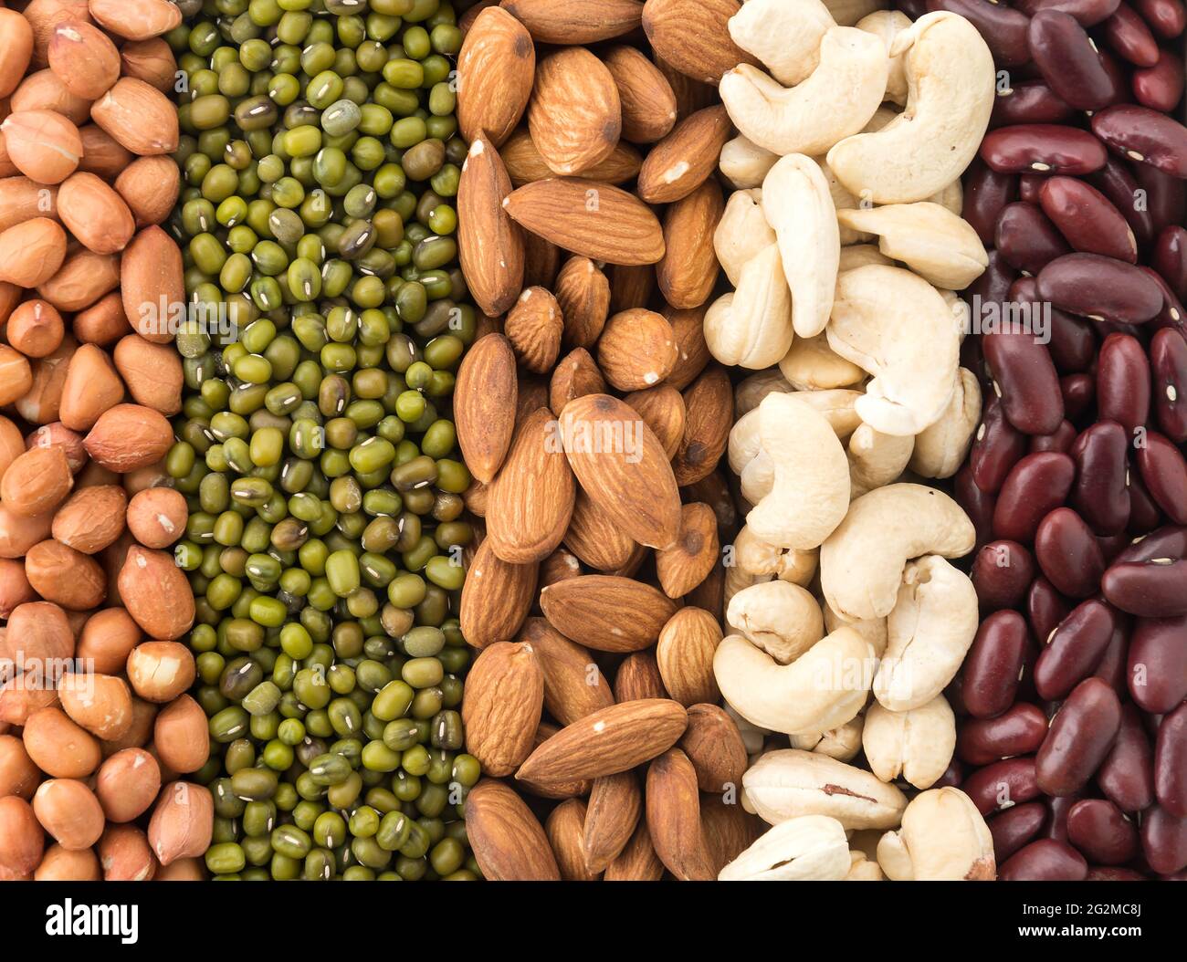 mix beans in wood block Stock Photo - Alamy