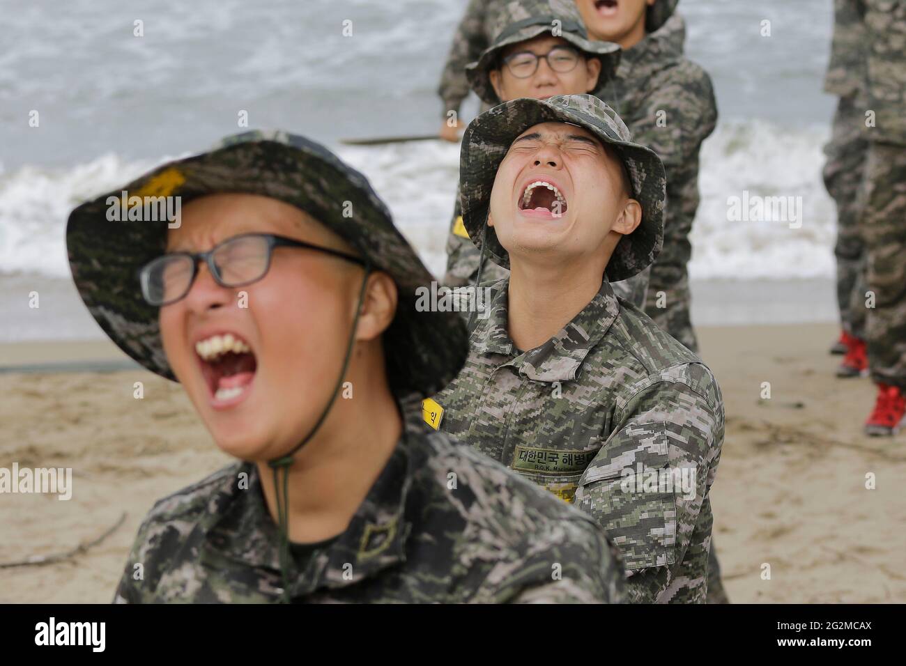 June 11, 2021-Pohang, South Korea-In this photos taken date is April 12 ...