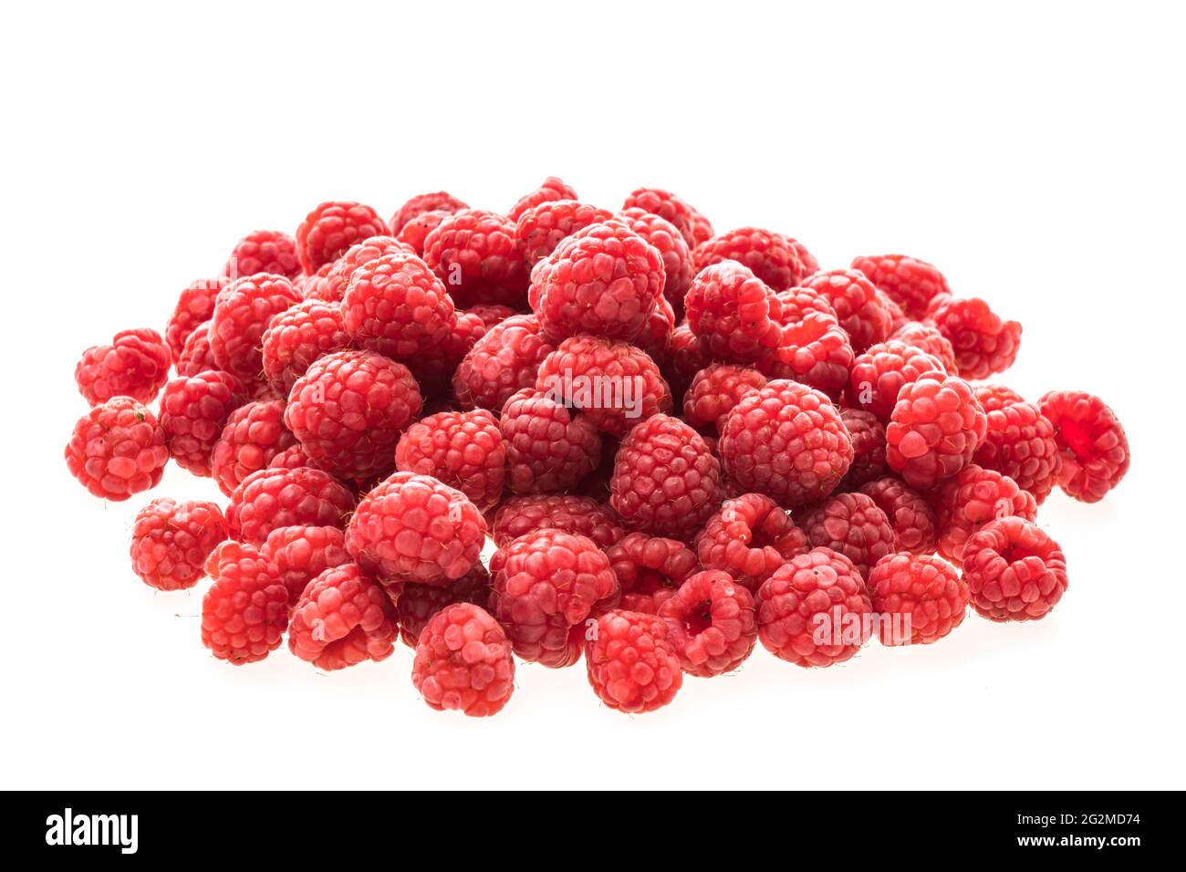 Group of Rasberry fruit isolated on white background Stock Photo - Alamy
