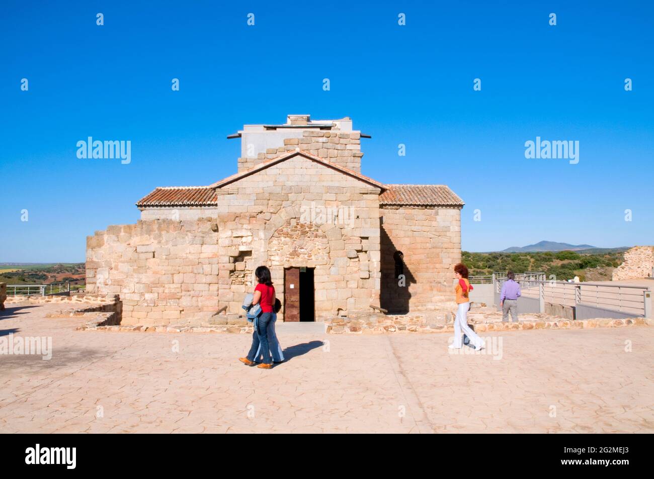 Visigothic church. Melque, Toledo province, Castilla La Mancha, Spain ...