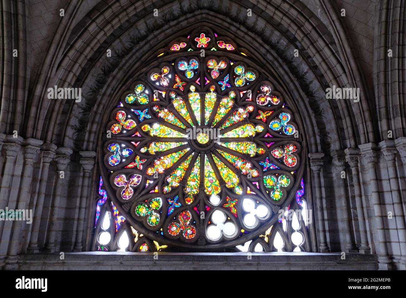 Ecuador Quito - Church Basilica of the National Vow - Stained Glass ...