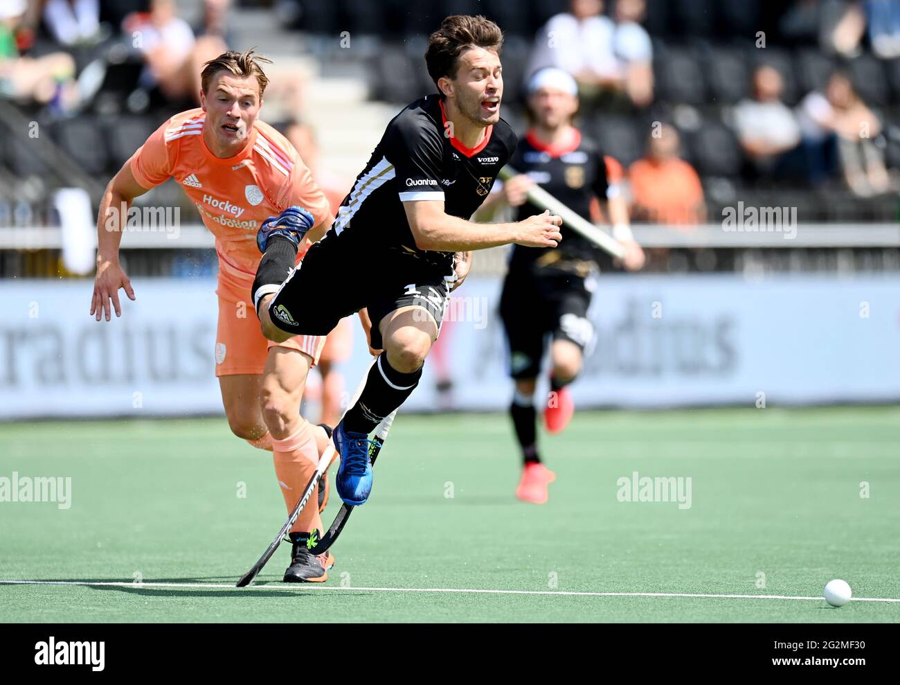 Amstelveen, Netherlands. 10th June, 2021. Hockey, Men: European ...