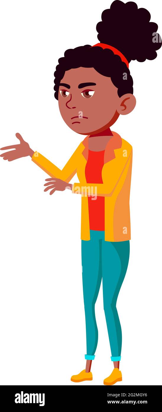 african girl searching book on bookshelf cartoon vector Stock Vector ...