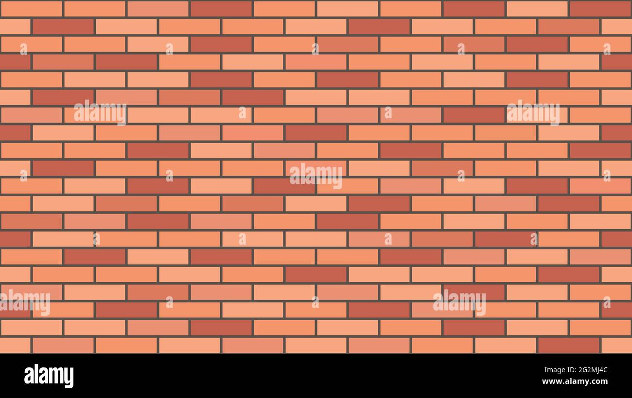 Brick wall texture, seamless pattern. Background for house wall masonry ...