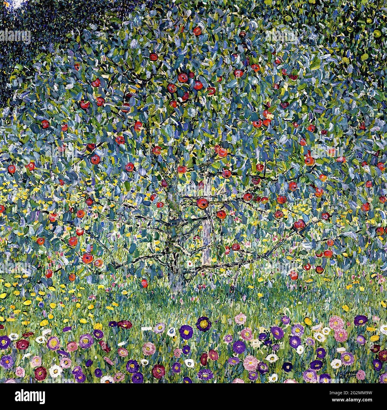 Gustav Klimt - Apple Tree I C 1912 Stock Photo - Alamy