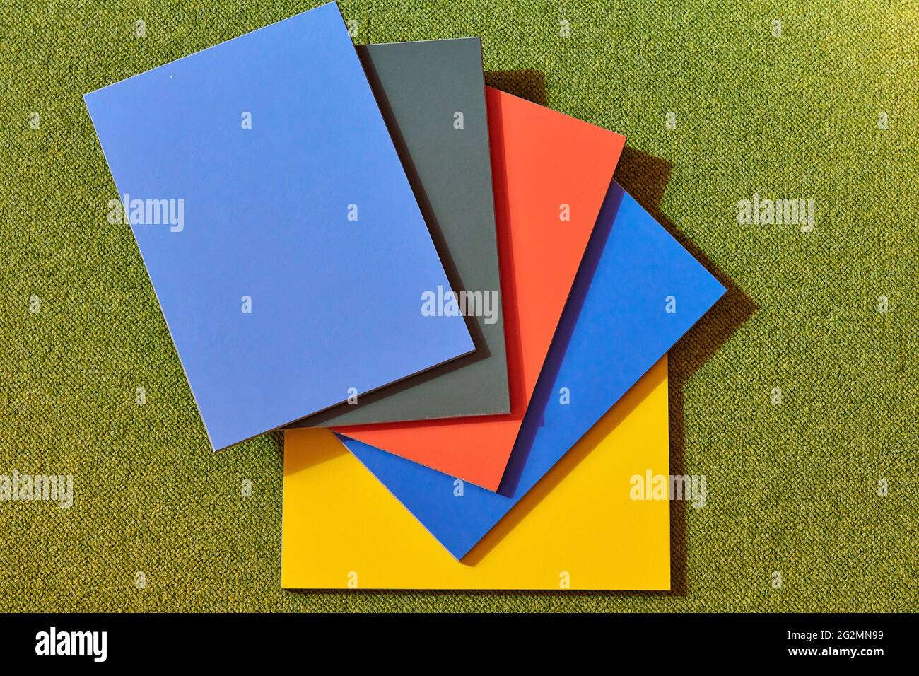 rectangular multi-colored textured tiles for interior decoration Stock ...