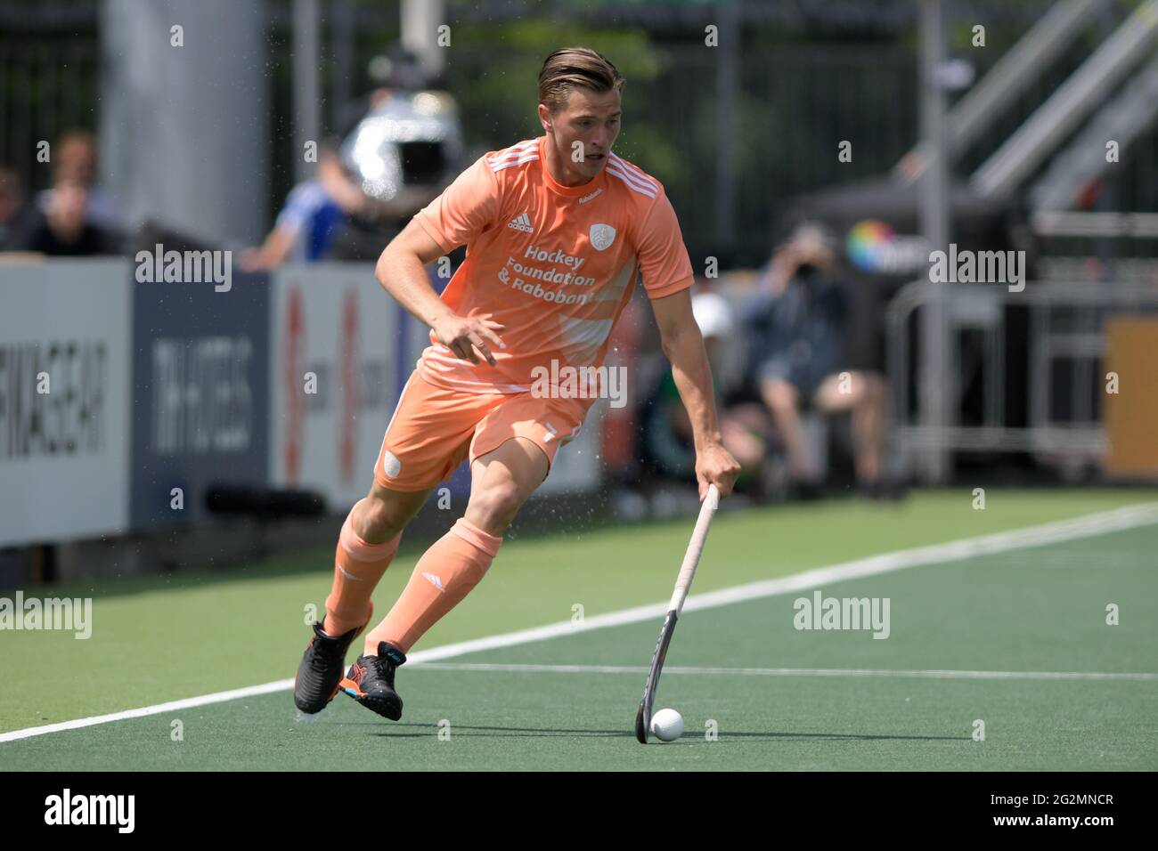 AMSTELVEEN, NETHERLANDS - JUNE 12: Jorrit Croon of the Netherlands ...