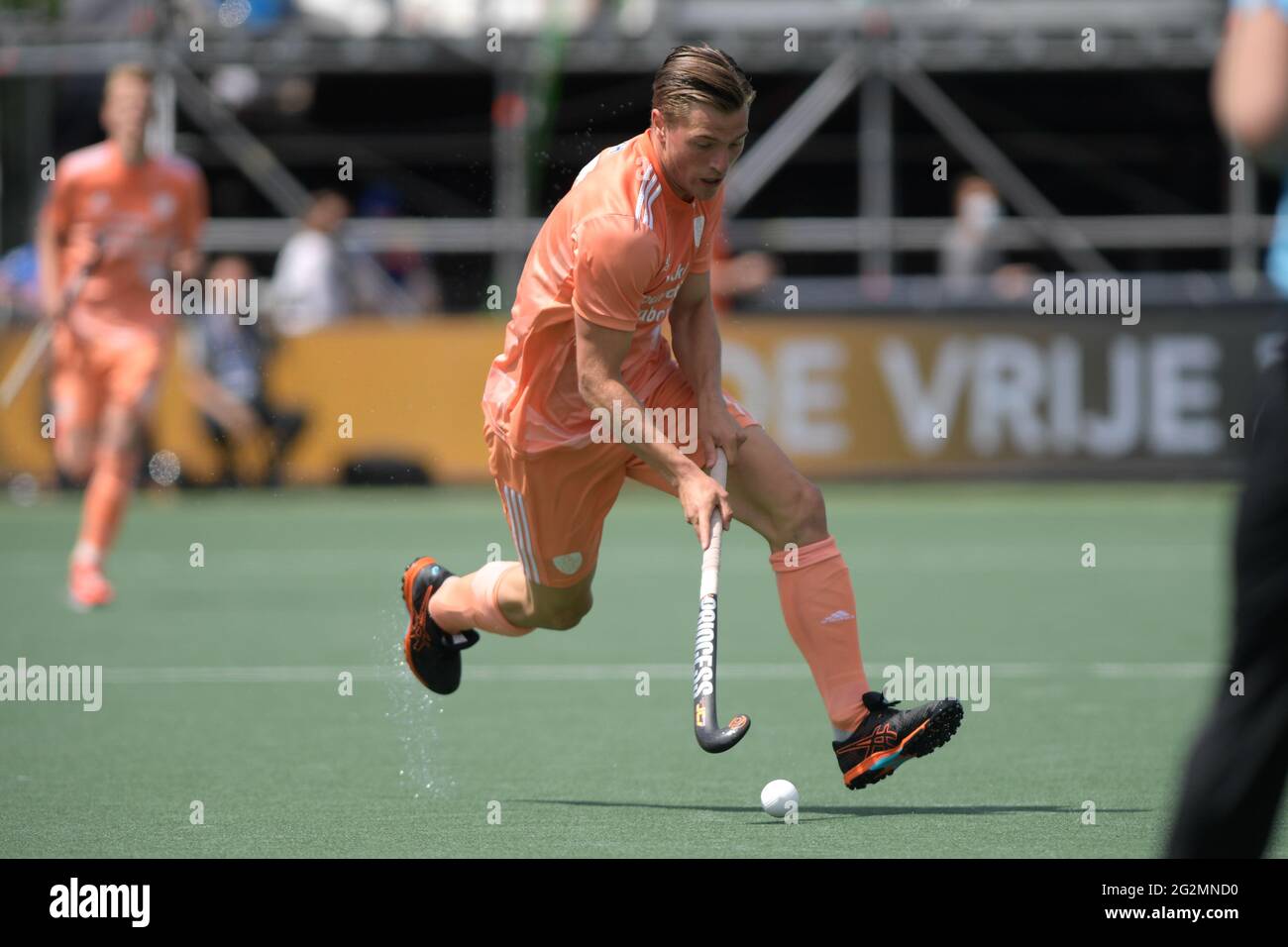 AMSTELVEEN, NETHERLANDS - JUNE 12: Jorrit Croon of the Netherlands ...