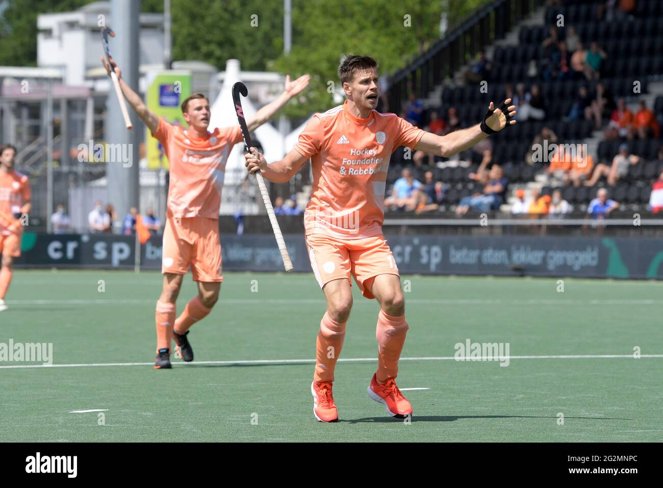 AMSTELVEEN, NETHERLANDS - JUNE 12: Jorrit Croon of the Netherlands ...