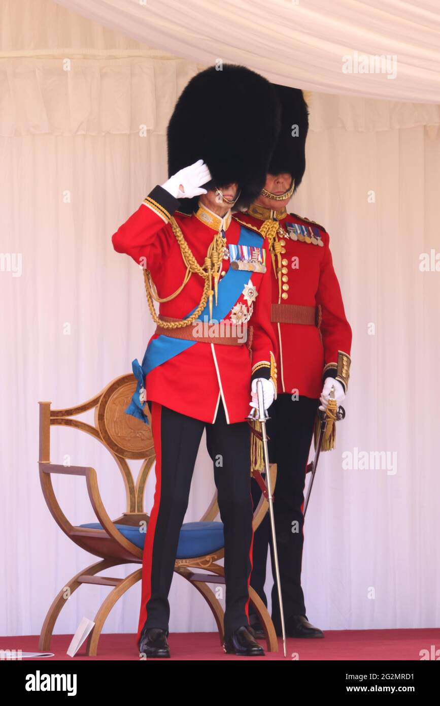 The Duke of Kent and Lt Col Charles Richards (Deputy Master of the ...