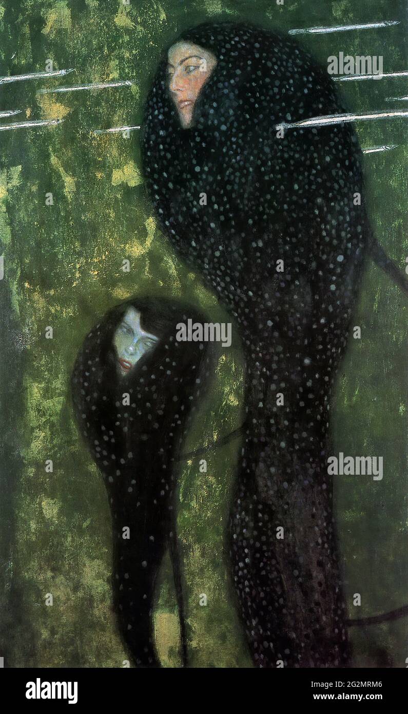Gustav Klimt - Water Nymphs Silverfish Stock Photo - Alamy