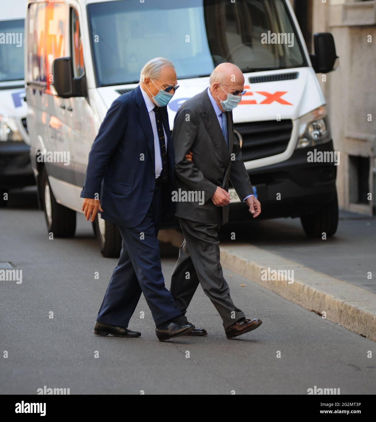 Mediaset president fedele confalonieri hi-res stock photography and ...