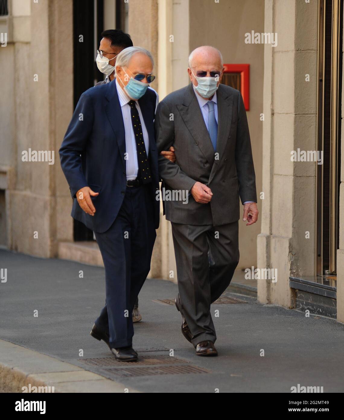 Mediaset president fedele confalonieri hi-res stock photography and ...