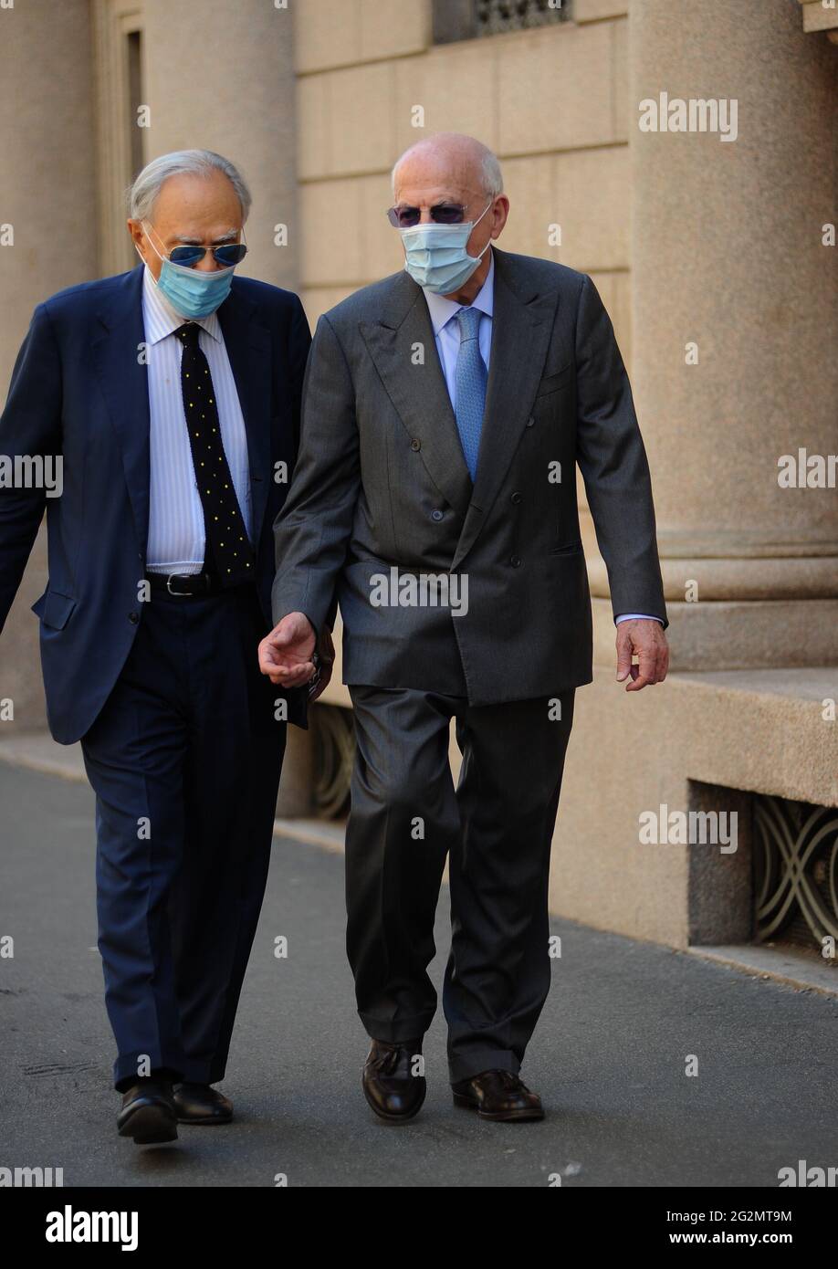 Mediaset president fedele confalonieri hi-res stock photography and ...