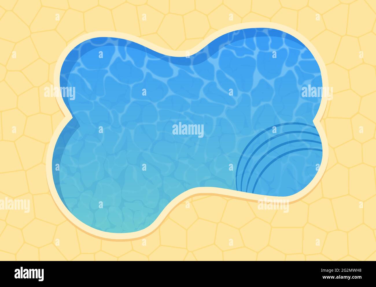 Swimming pool top view Stock Vector Image & Art - Alamy