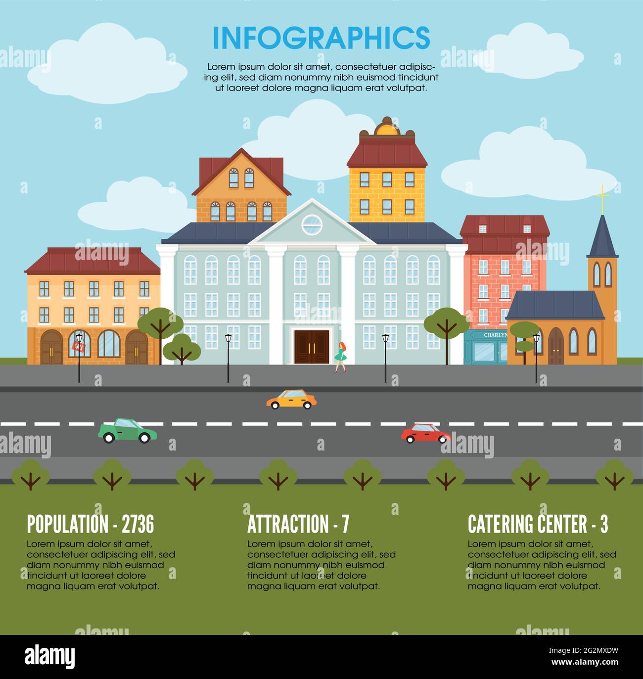 Municipal Buildings Stock Vector Images - Alamy