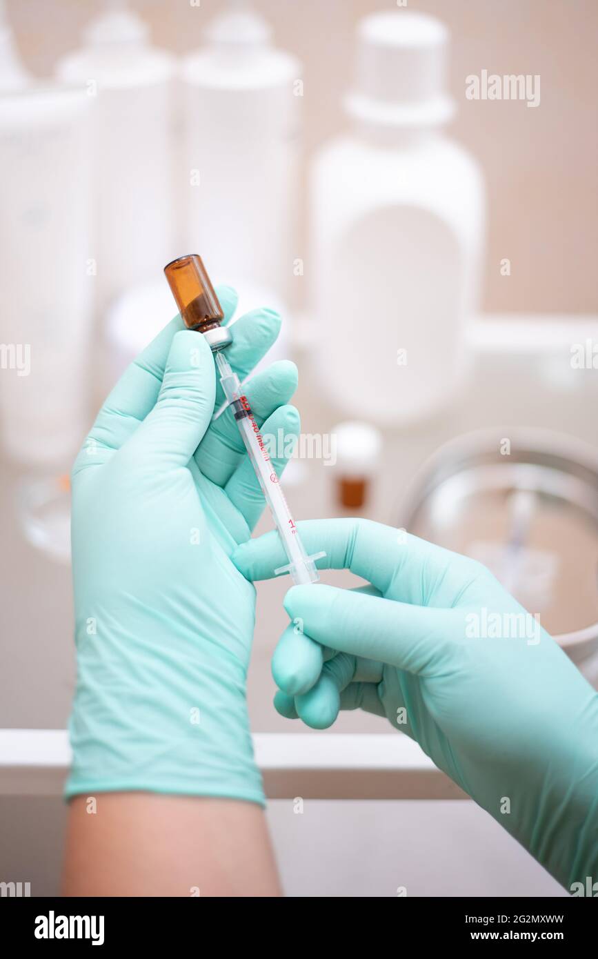 Lipolytic mesotherapy hi-res stock photography and images - Alamy