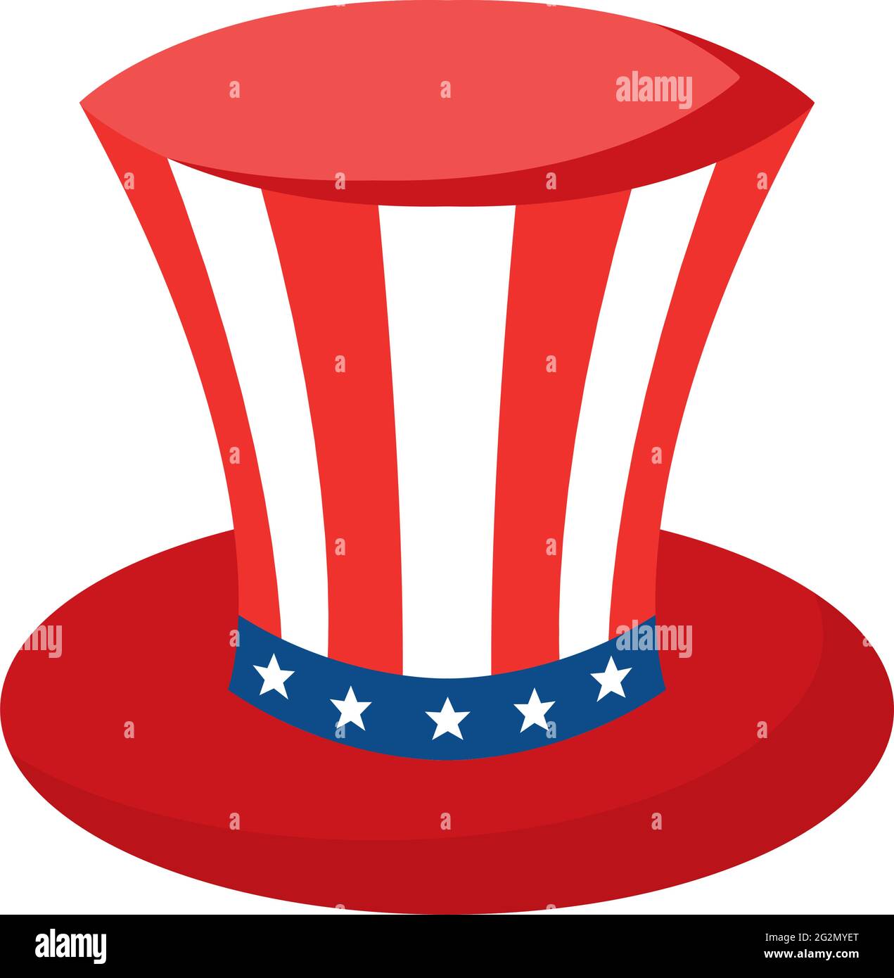 American top hat usa Stock Vector Images - Alamy
