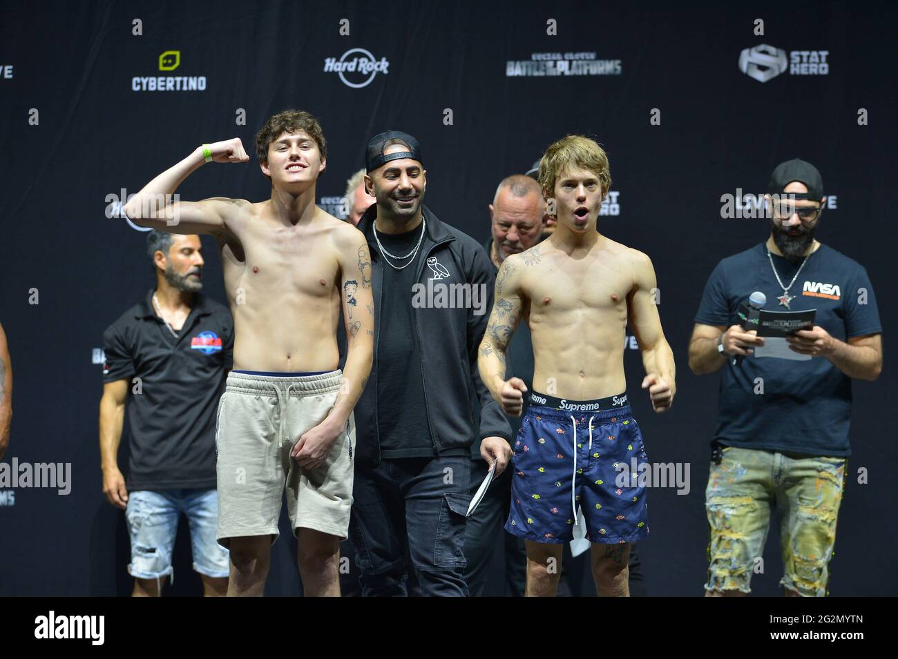 Hollywood, USA. 11th June, 2021. HOLLYWOOD, FLORIDA - JUNE 11: TikTok ...