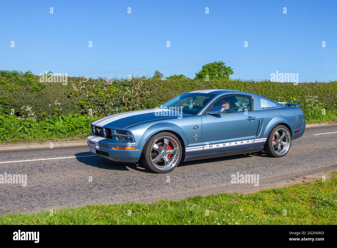 Mustang Azul Claro