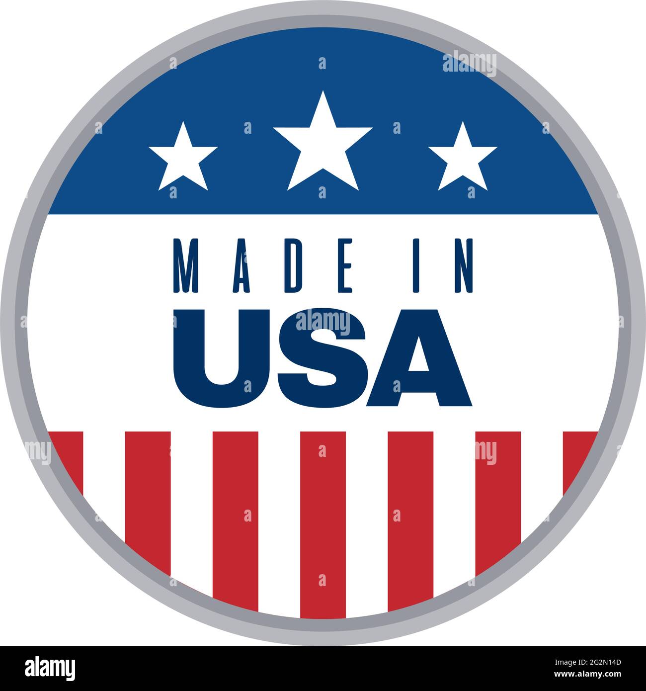 made in usa stamp Stock Vector Image & Art - Alamy