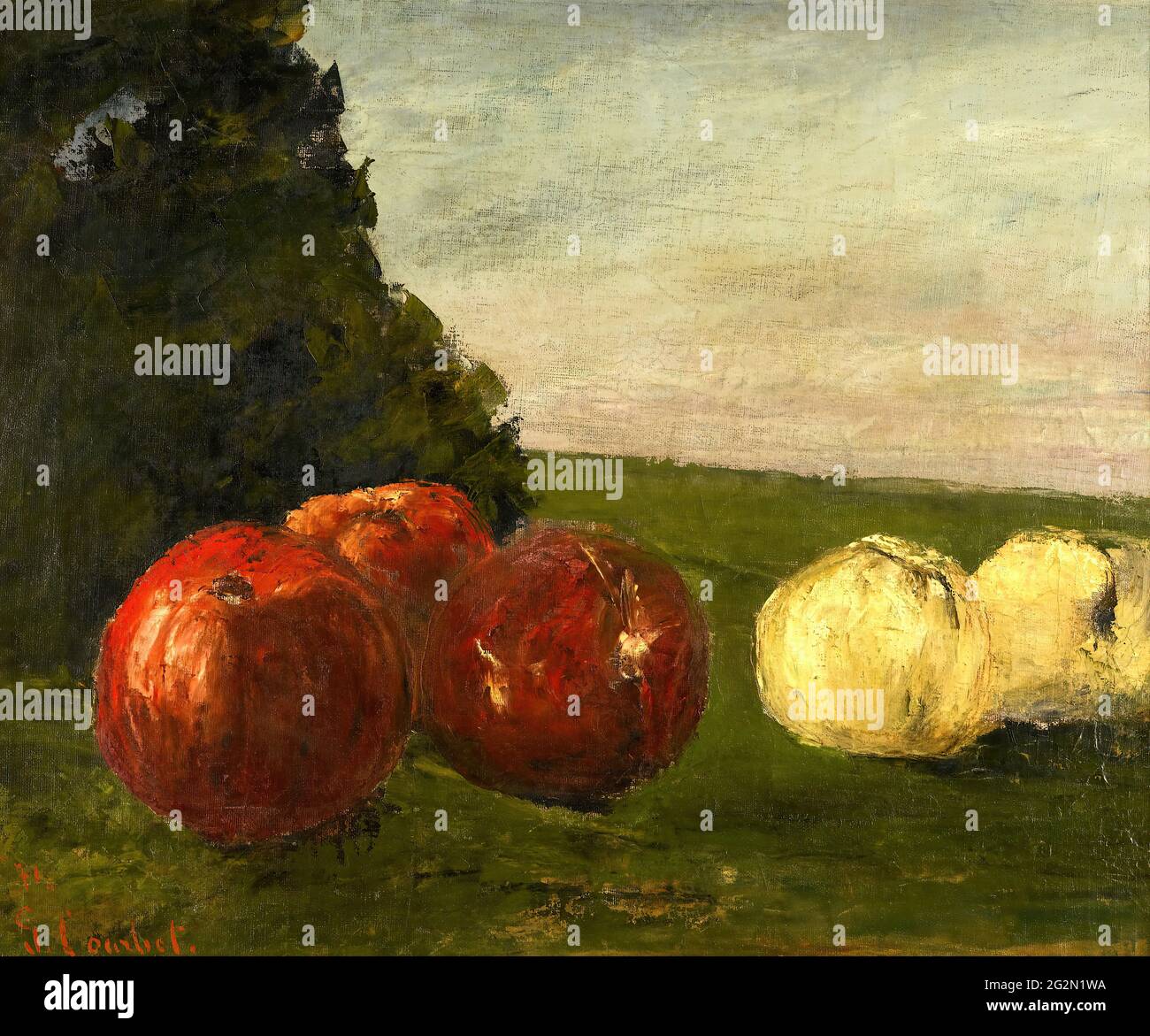 Gustave Courbet - Still Life Stock Photo - Alamy