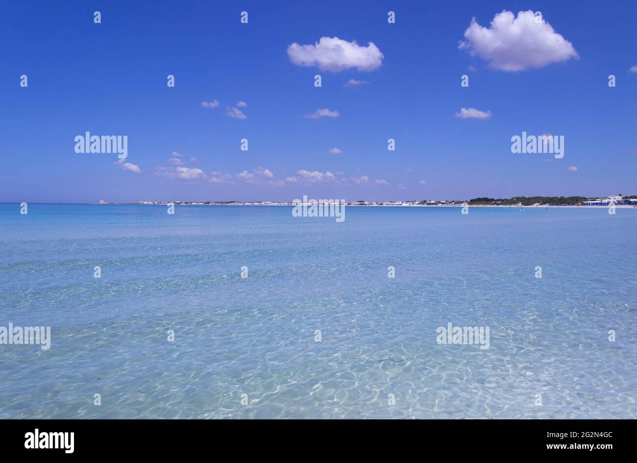The most beautiful sand beaches of Italy: Porto Cesareo marine in ...
