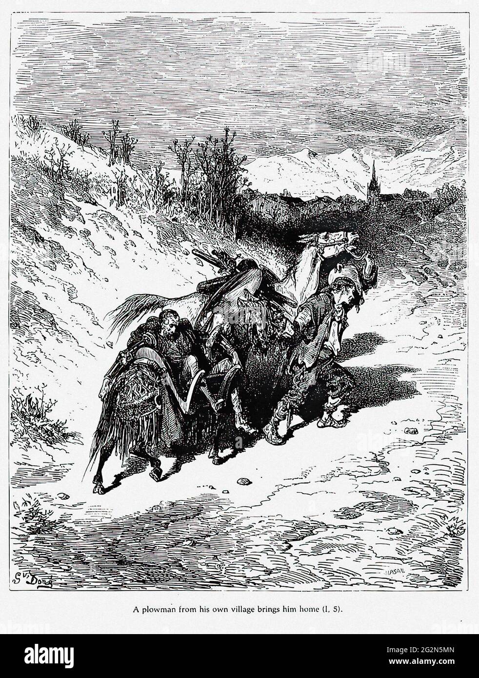 Gustave dore don quixote art hi-res stock photography and images - Alamy