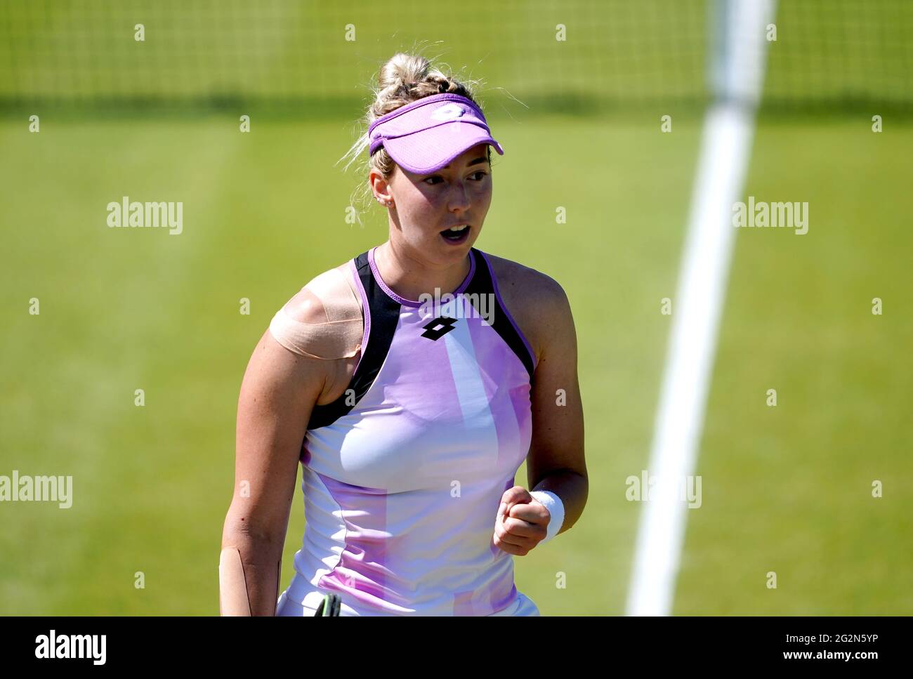 Serbia's Nina Stojanovic during her semi-final singles match against ...