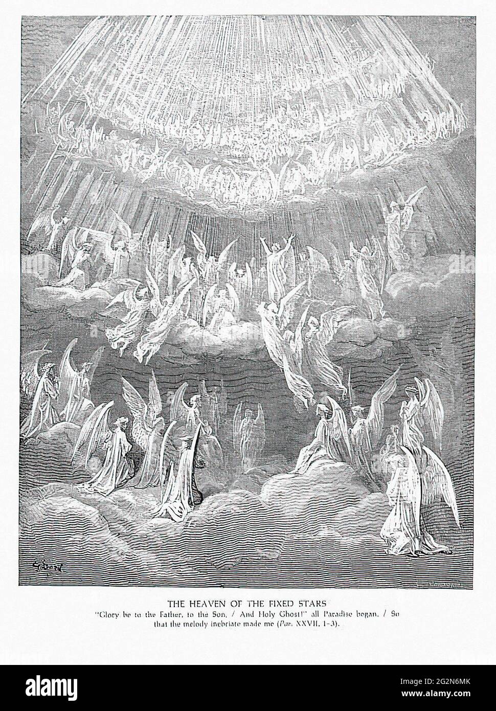 Gustave Doré - Heaven Fixed Stars II Stock Photo - Alamy