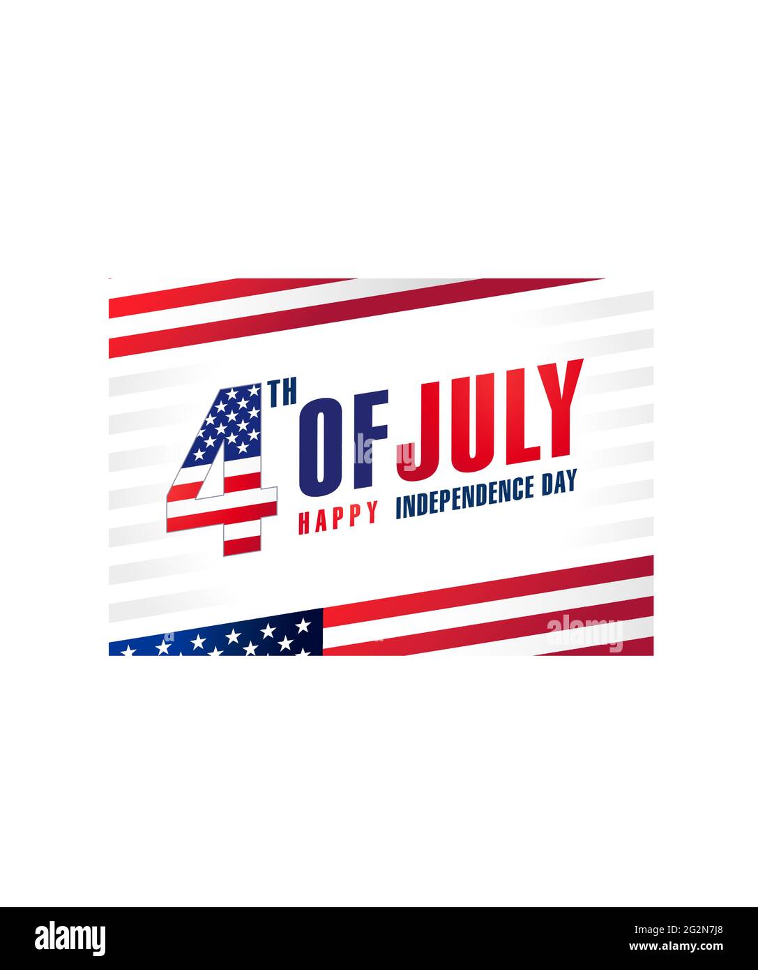 4 july celebration usa flags hi-res stock photography and images - Alamy