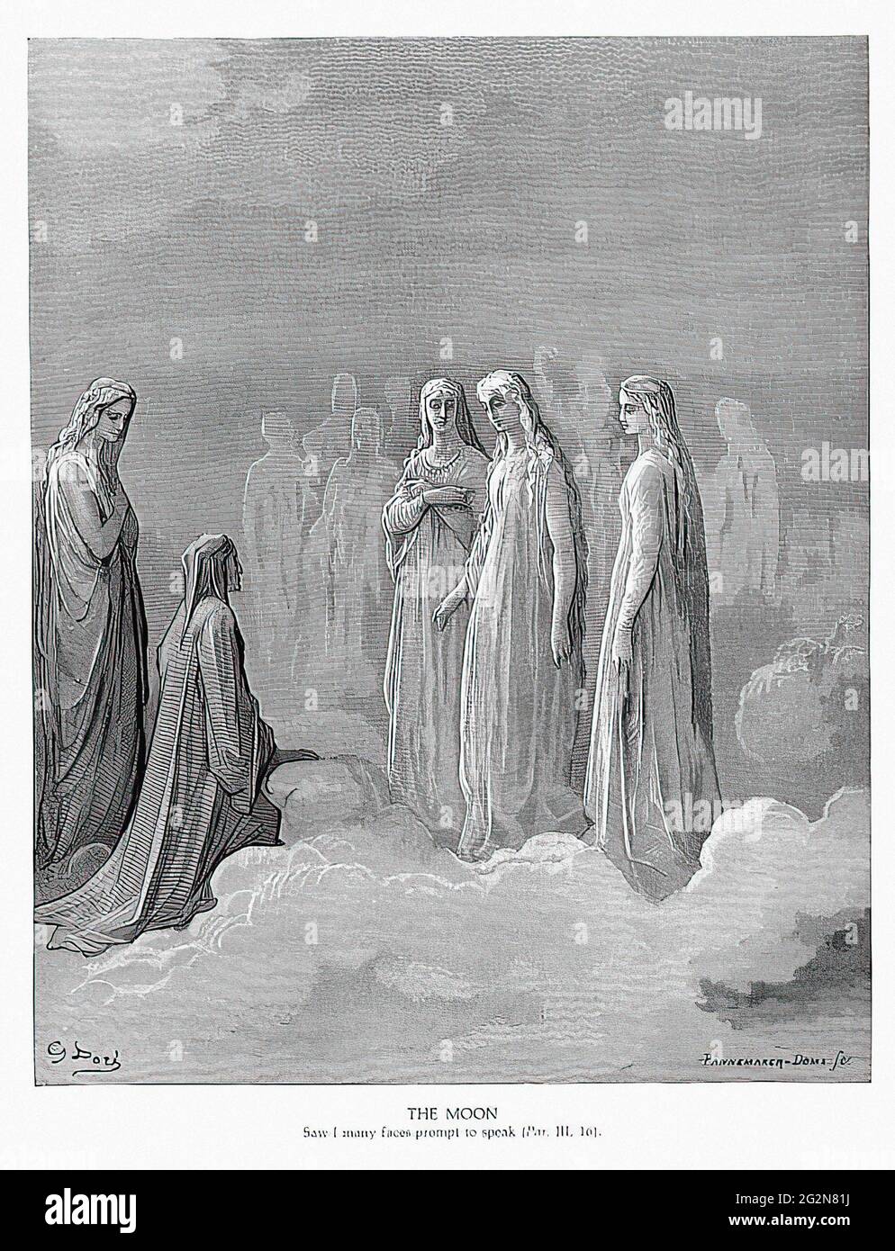 Gustave Doré - Moon Stock Photo - Alamy