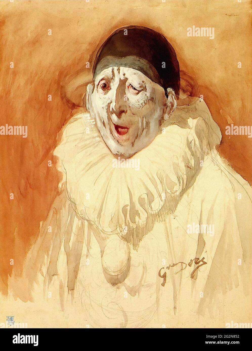 Gustave Doré - Pierrot Grin Stock Photo - Alamy