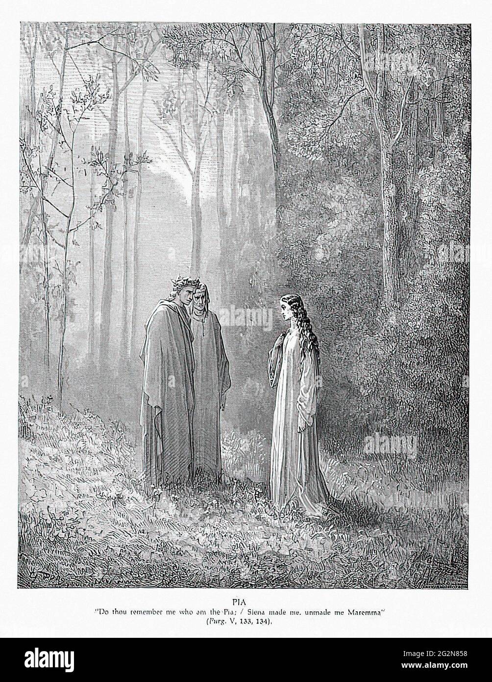 Gustave Doré - Pia Stock Photo - Alamy
